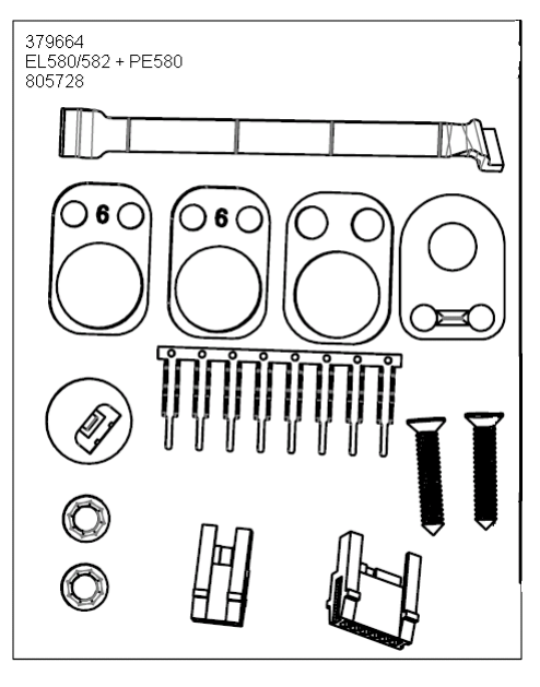 Abloy tilbehørspose til EL580/582/PE580 - El-låse og tilbehør - Hansen ...